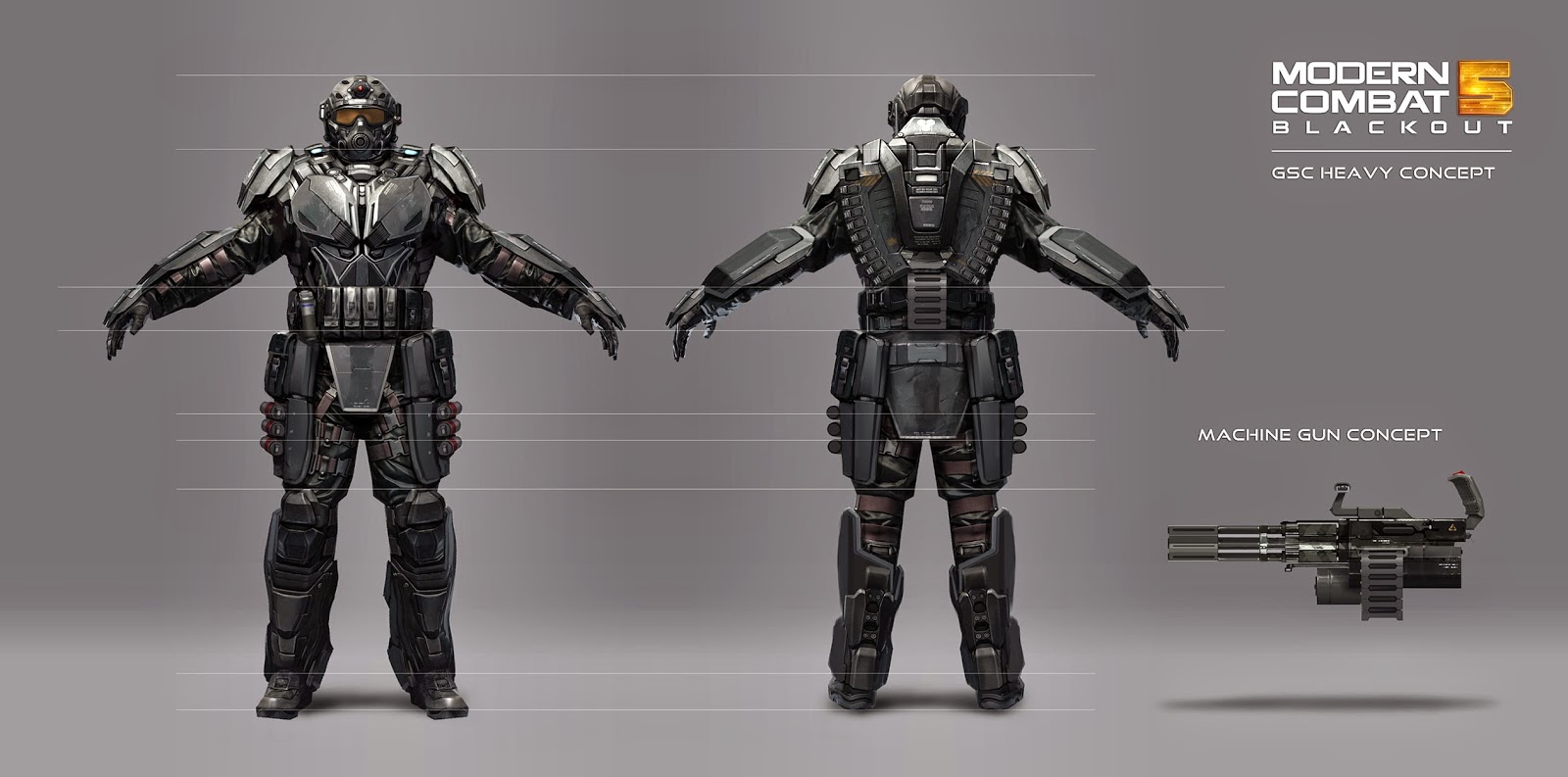 Modern Combat 3 Concept Art